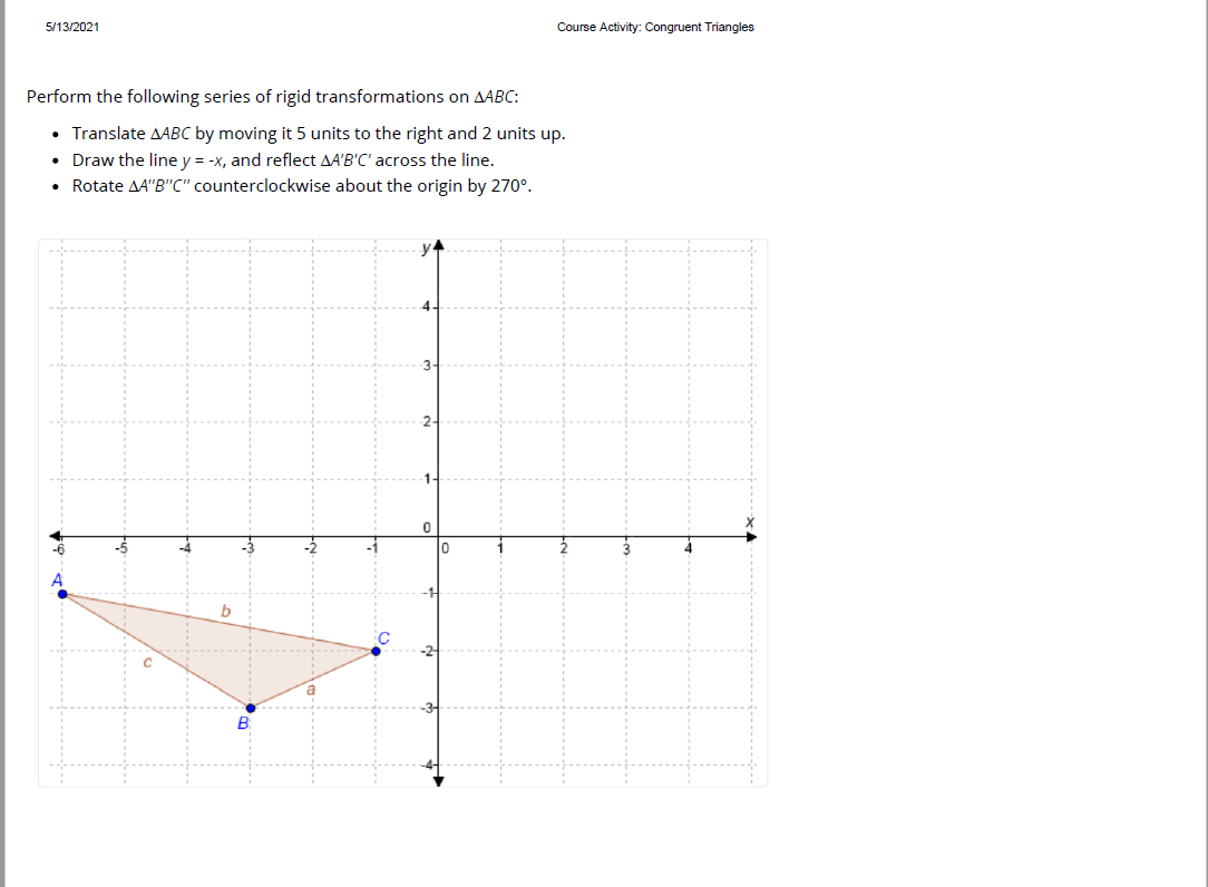 Solved Part E Translations, rotations, and reflections are | Chegg.com