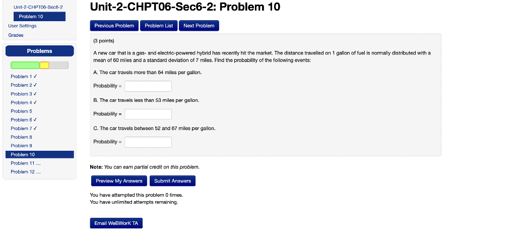 Solved Unit-2-CHPT06-Sec6-2 Problem 10 User Settings Grades | Chegg.com