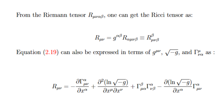 for the Riemann tensor please show for me all the 256 | Chegg.com