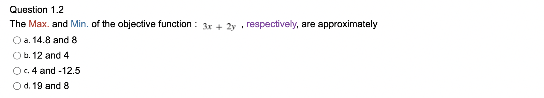 Solved Question 1 (Use this Question to answer Questions 1.1 | Chegg.com