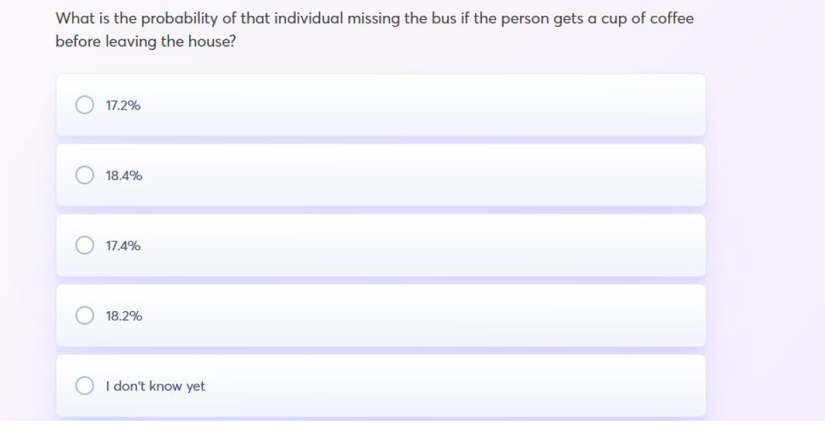 Solved What is the probability of that individual missing | Chegg.com