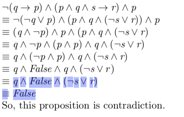 Solved (Discrete Mathematics) I am wondering why this | Chegg.com