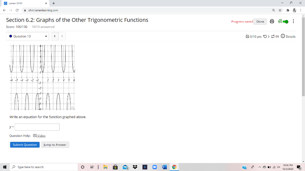 Lumen OHM ohm.lumenlearning.com ☆ Section 6.2: Graphs | Chegg.com