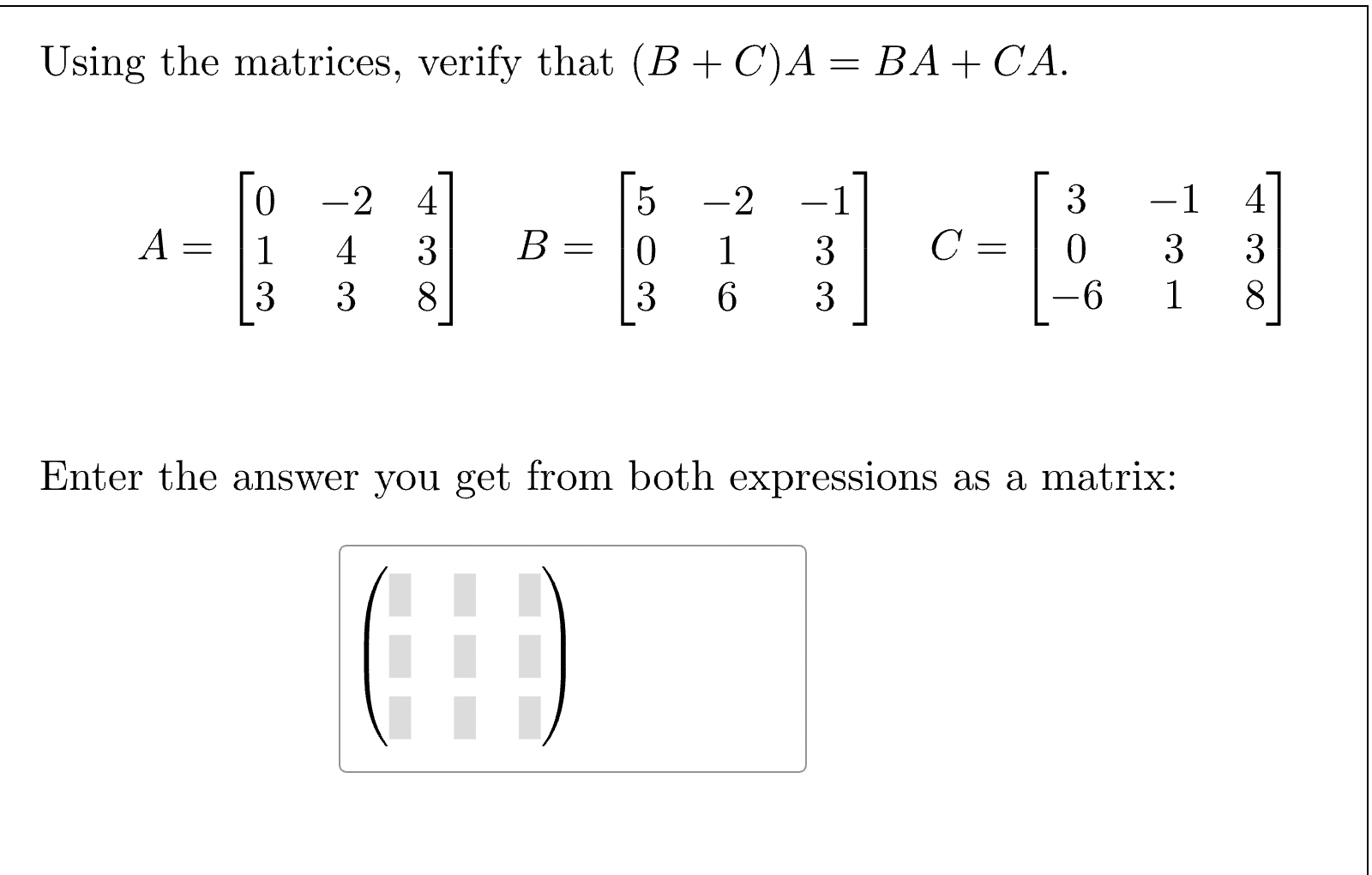 Solved Question | Chegg.com