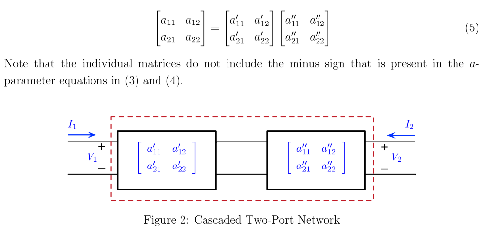 Solved Task 1 Calculate The Y Parameters Of The Two