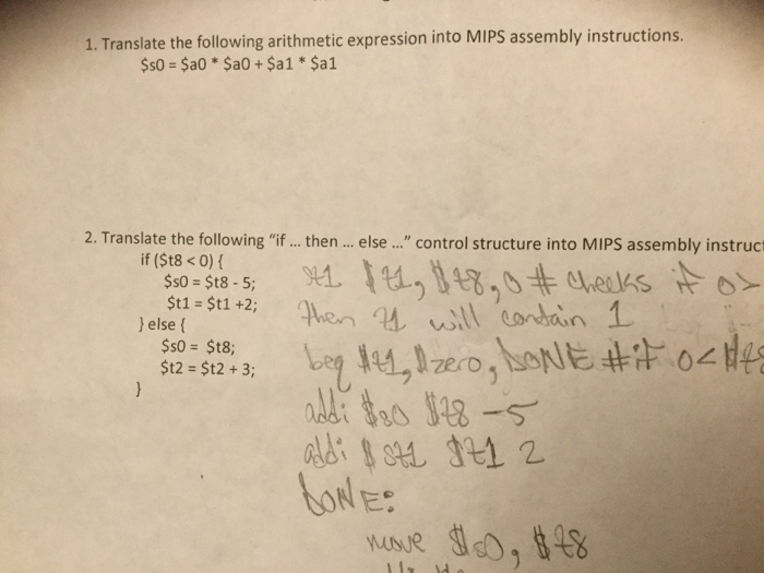 Solved Please write a complete MIPS assembly language | Chegg.com Solved Please write a complete MIPS assembly language | Chegg.com