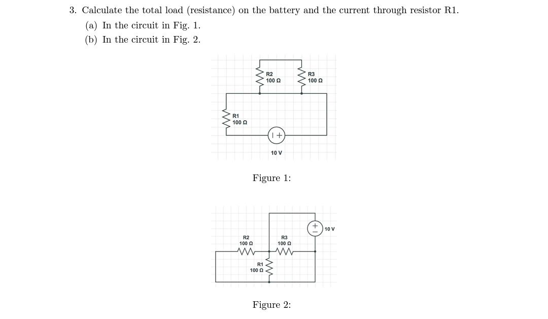 Solved 3. Calculate the total load (resistance) on the | Chegg.com