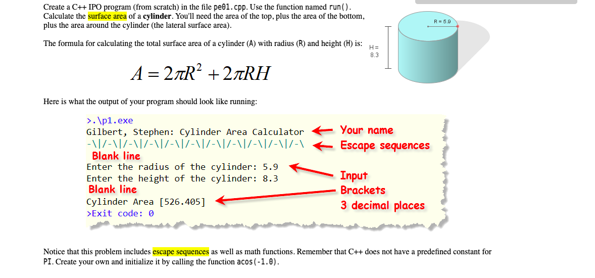 Solved Create a C++ IPO program (from scratch) in the file | Chegg.com