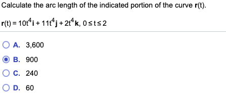 Solved Calculate the arc length of the indicated portion of | Chegg.com