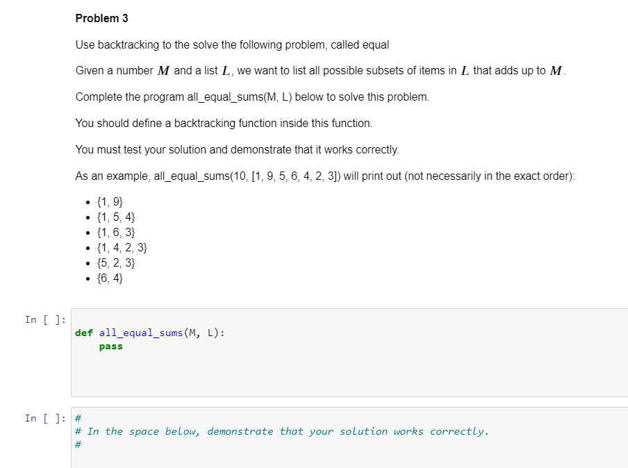 Solved Subject: Design/Analysis Algorithms Language: | Chegg.com