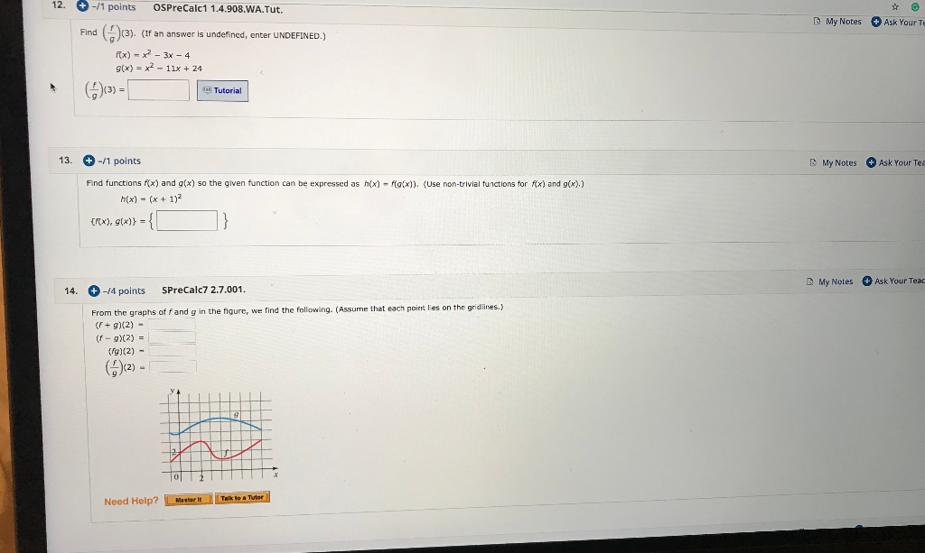 Solved 7. -11 points SPreCalc7 2.7.066. My Notes Ask Your | Chegg.com Solved 7. -11 points SPreCalc7 2.7.066. My Notes Ask Your | Chegg.com