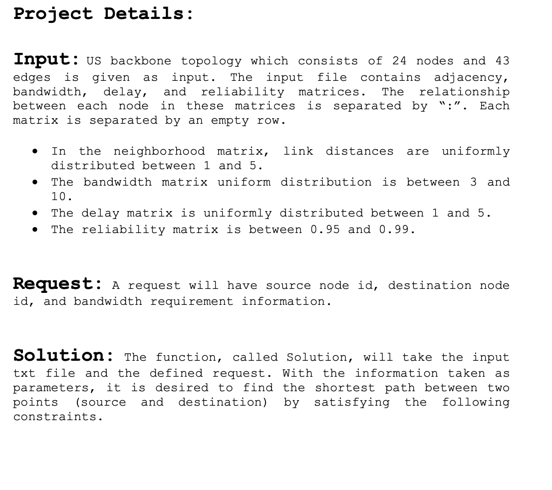 Solved Project Details:You have to do the requirement. When | Chegg.com