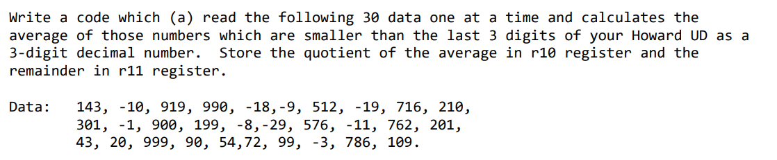 The last 3 digits of my Howard ID are 123. PLEASE | Chegg.com