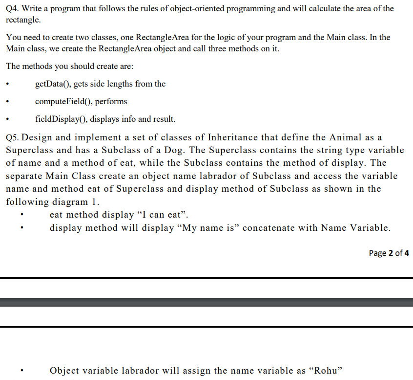 Solved Q4. Write a program that follows the rules of | Chegg.com