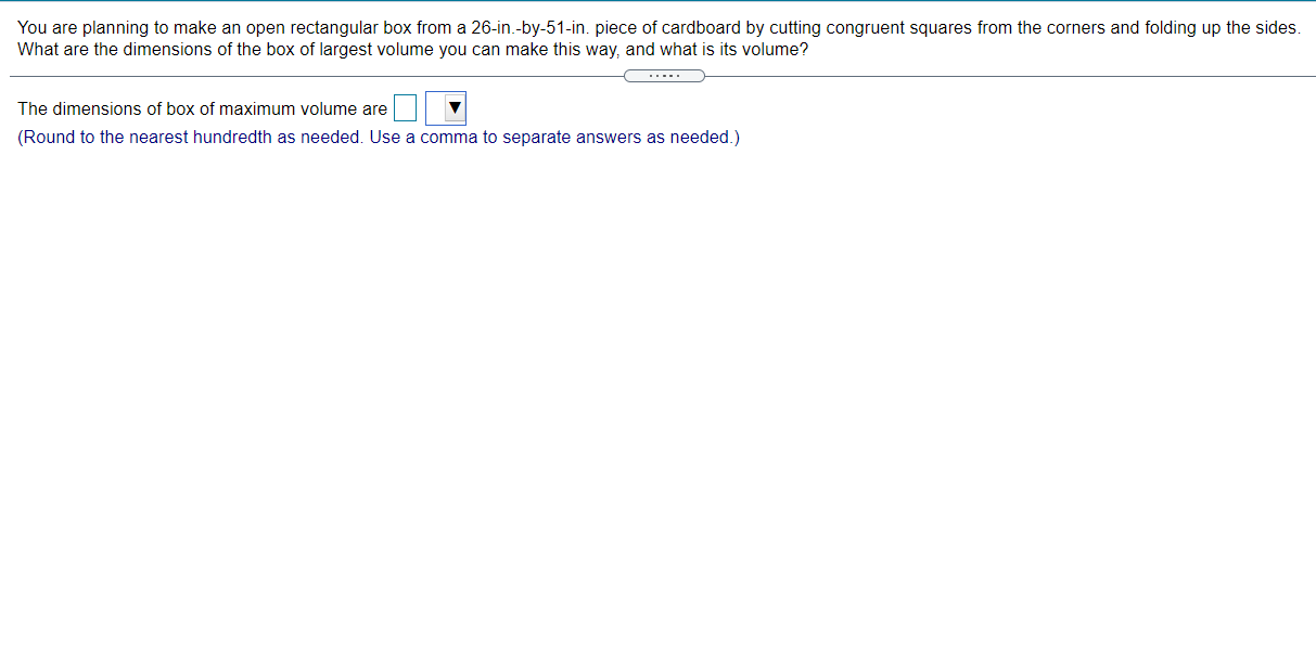 Solved You are planning to make an open rectangular box from | Chegg.com