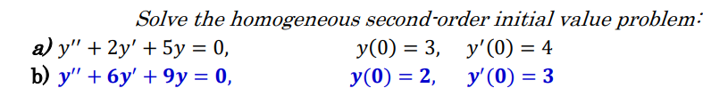 Solved Dif. Eq. Math Question - Could you should steps so I | Chegg.com
