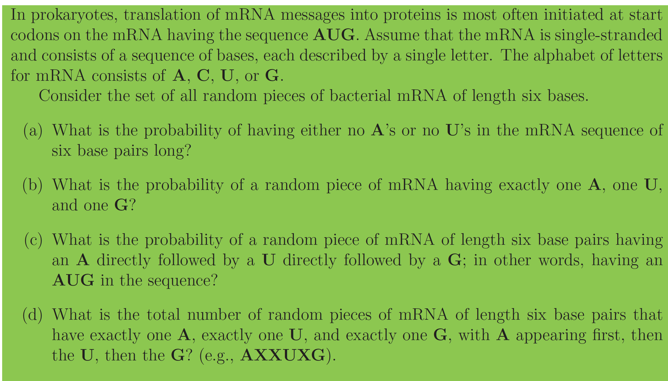 Solved In prokaryotes, translation of mRNA messages into | Chegg.com