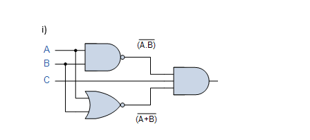 Solved For the two gate schematics shown below, Obtain the | Chegg.com