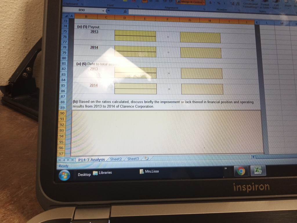 Solved Arial LE Paste Wrap Text General BIU Merge & Center | Chegg.com