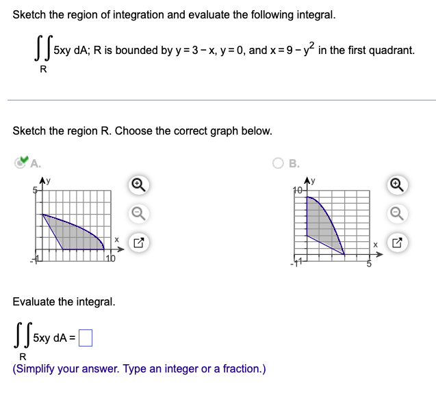 Solved Sketch the region of integration and evaluate the | Chegg.com