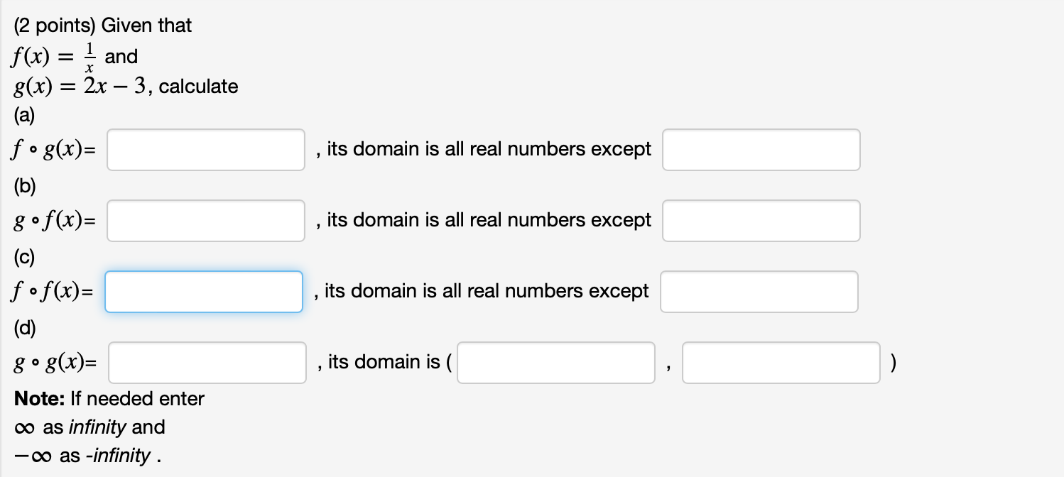 Solved х = its domain is all real numbers except 2 its | Chegg.com