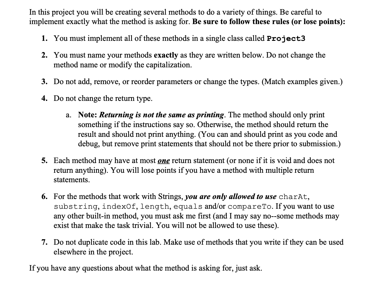 IN JAVA PLEASE. This is a beginner computer science | Chegg.com