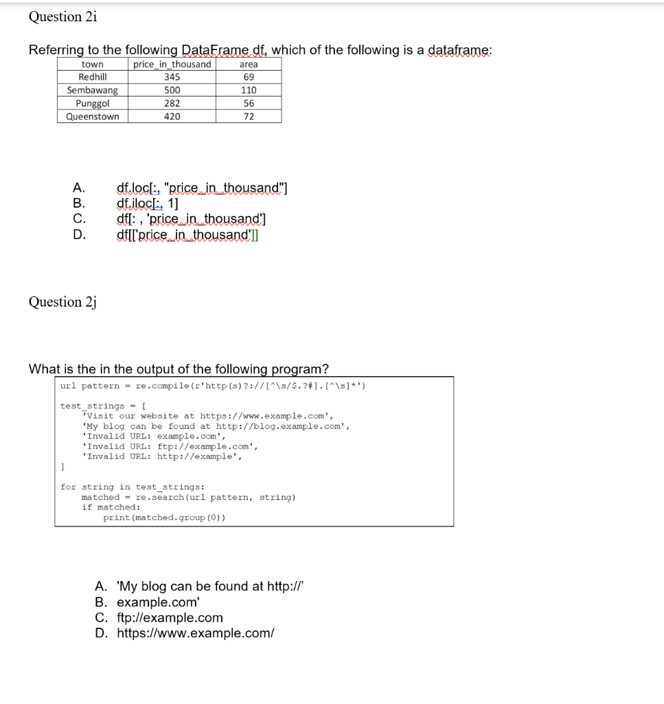 Solved nich is/are step(s) for web scraping based on | Chegg.com