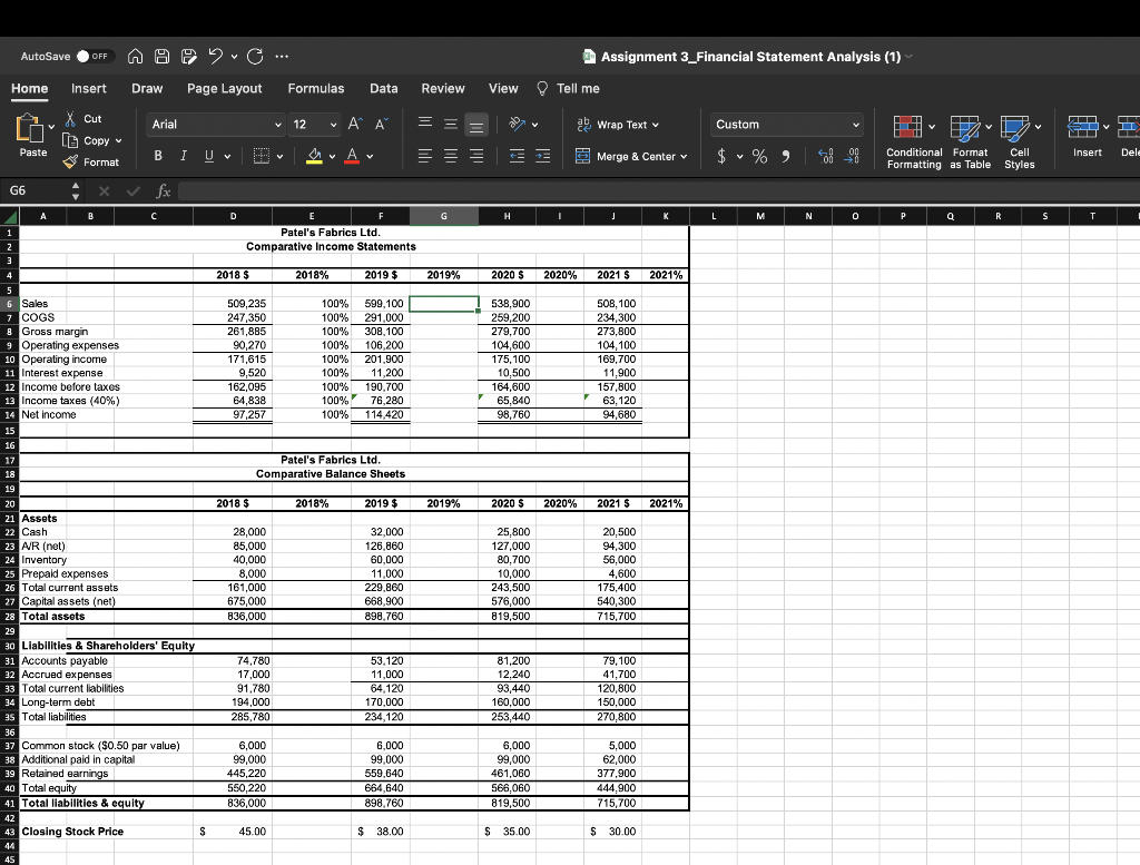 Solved Perform a Horizontal analysis for the year 2018 to | Chegg.com
