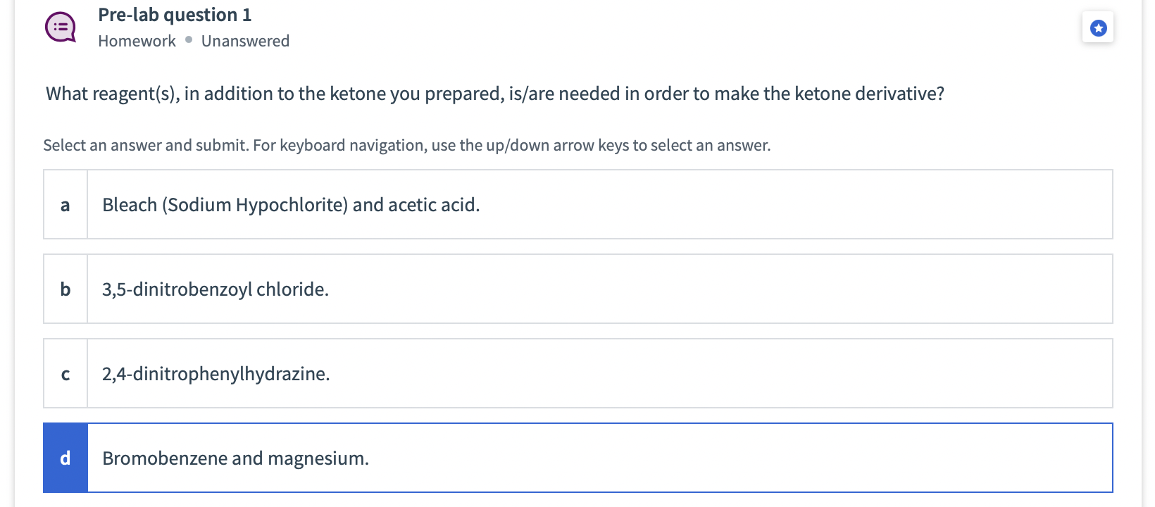 Solved Pre-lab question 1 Homework • Unanswered What | Chegg.com