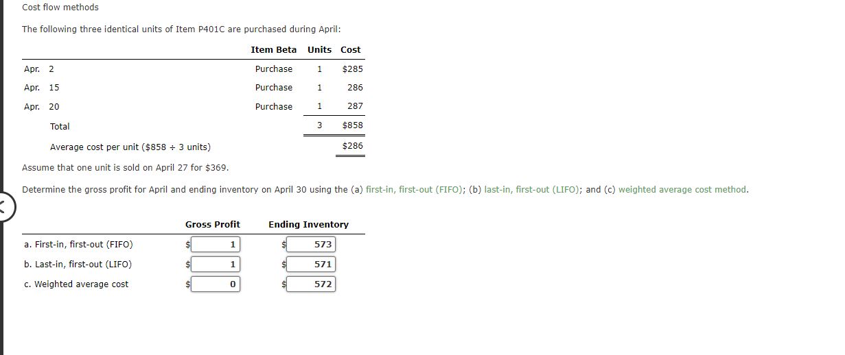 Solved Cost flow methods The following three identical units | Chegg.com