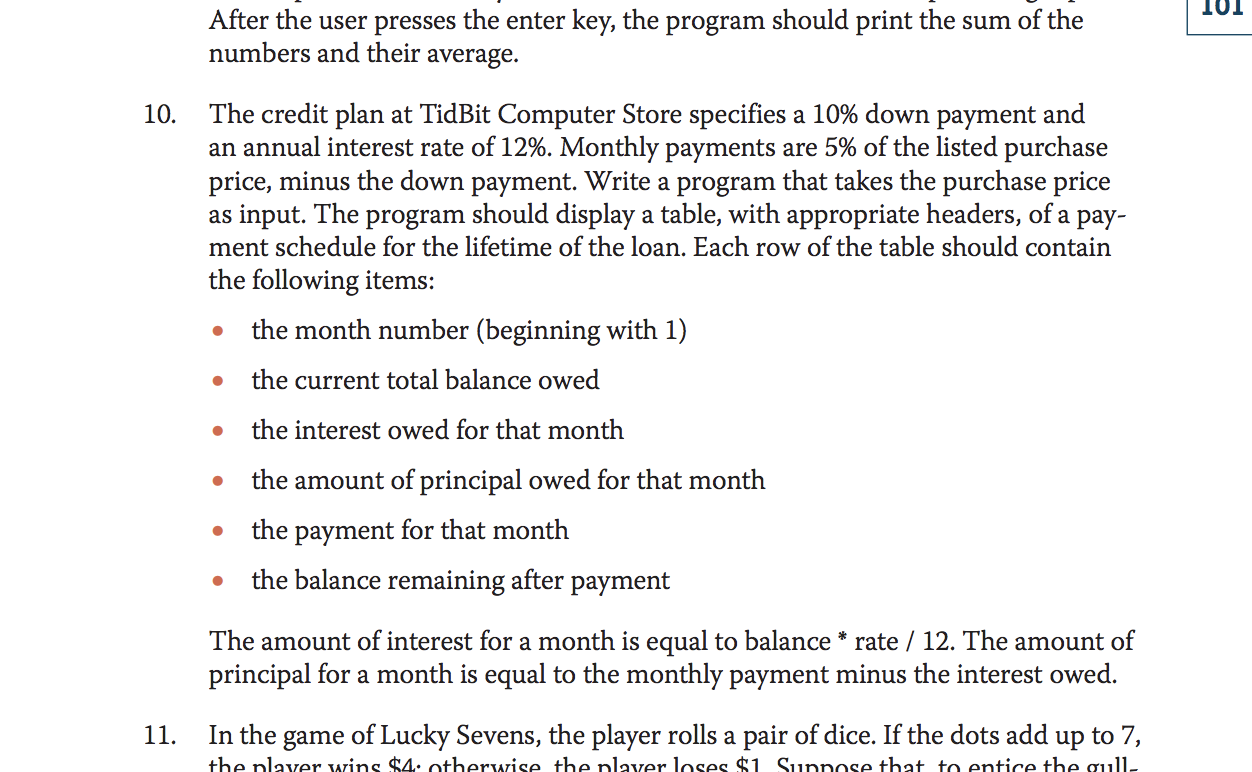 Solved Question 10 only .Use python and check output should | Chegg.com