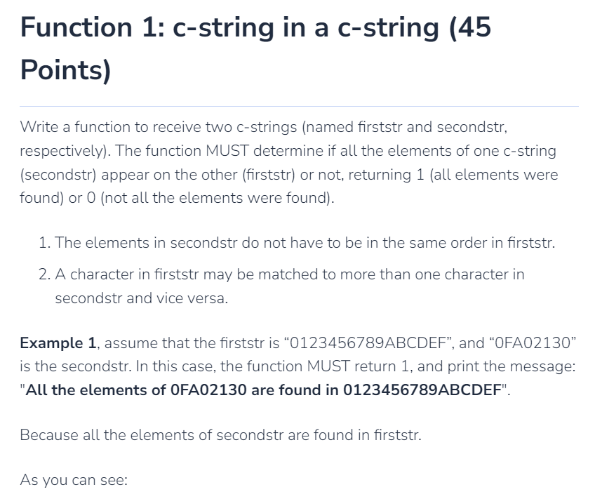 Solved You have four functions to choose from, and you can | Chegg.com