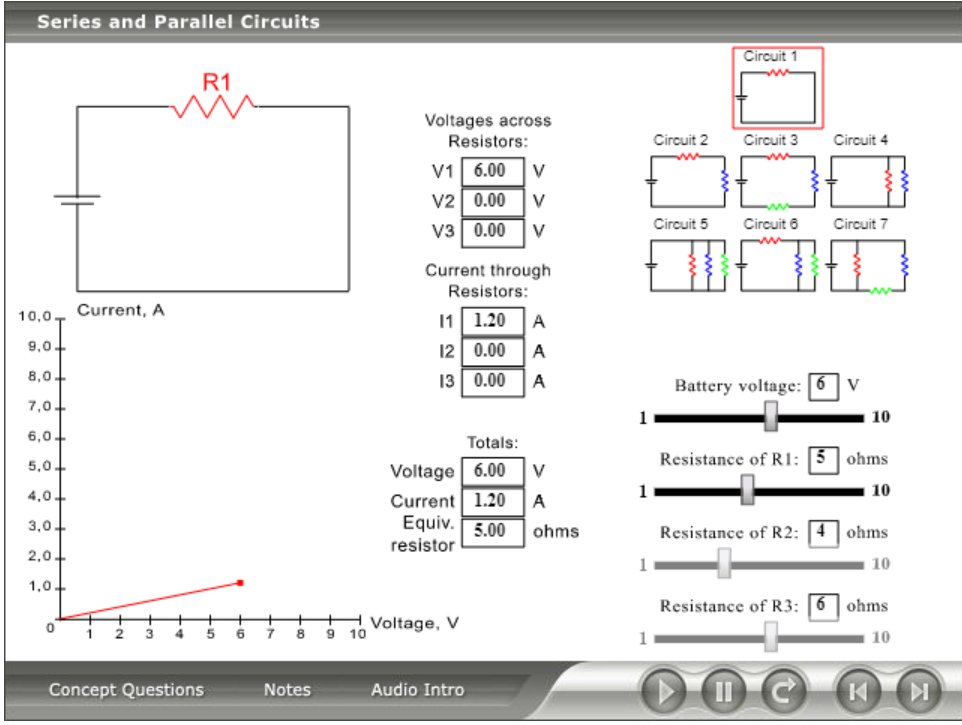 Solved Series and Parallel Circuits Circuit 1 R1 w Circuit 2 | Chegg.com