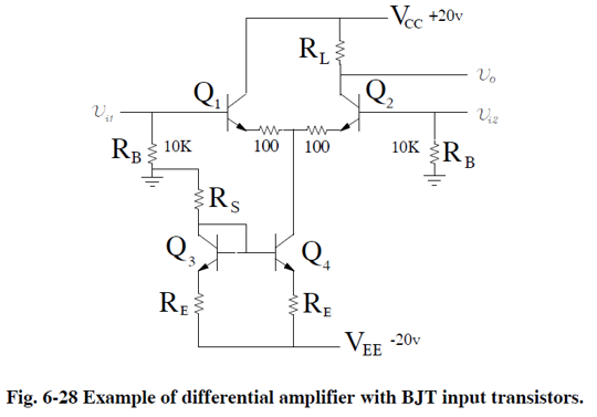 Question 3. [20 points] 1. Design a differential BJT | Chegg.com