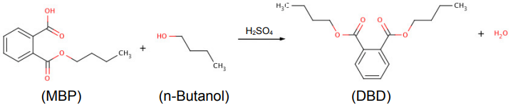 Solved Dibutyl phthalate (DBP), a plasticizer, has a | Chegg.com