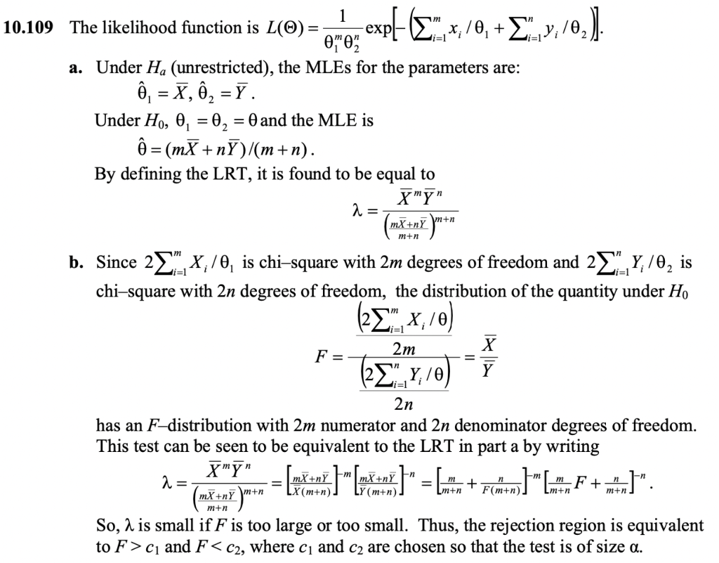 Solved Let X1,X2,…,Xm denote a random sample from the | Chegg.com