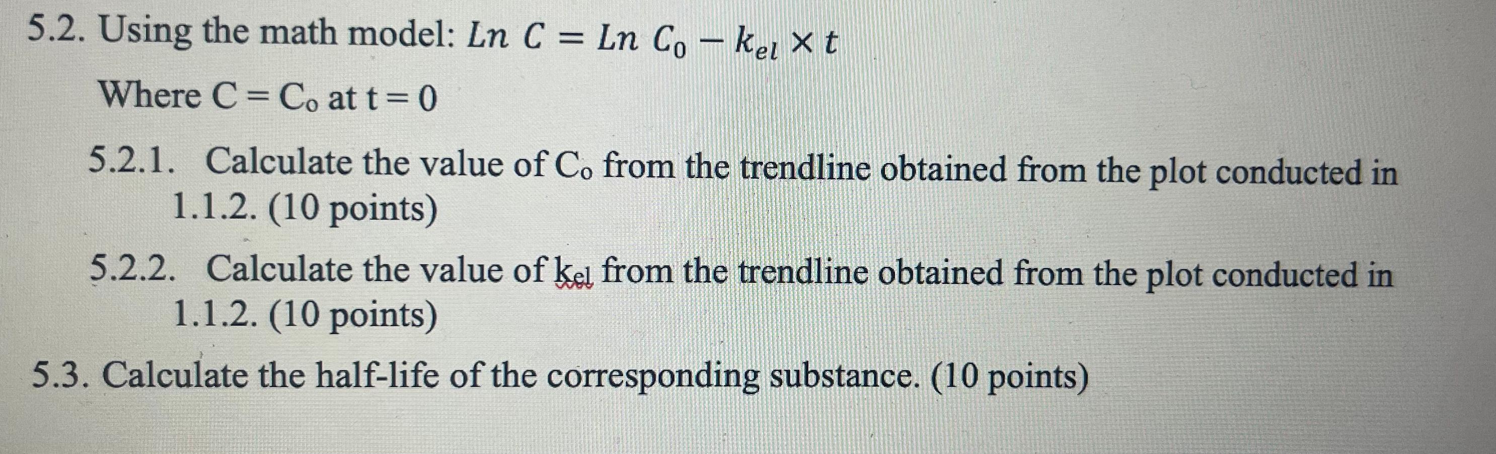 Solved Consider the data presented below: TR ग.1. Plot: | Chegg.com