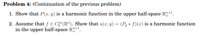 Problem 4: (Continuation of the previous problem)Show | Chegg.com