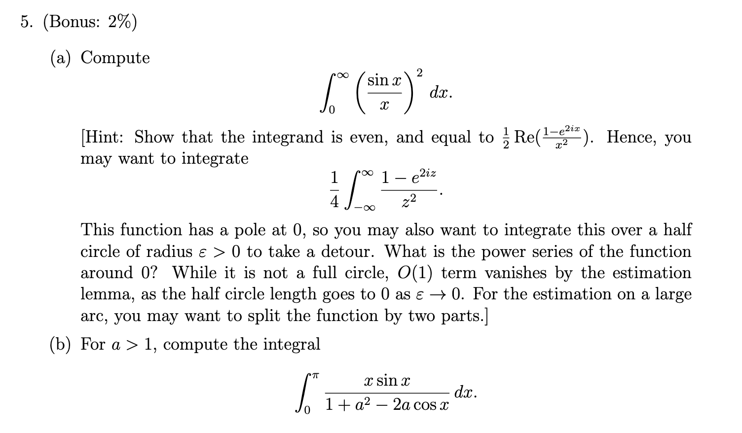 Solved [Hint: Show that the integrand is even, and equal to | Chegg.com