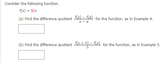 Consider the following function. f(x)=9x2−x+1 (a) | Chegg.com