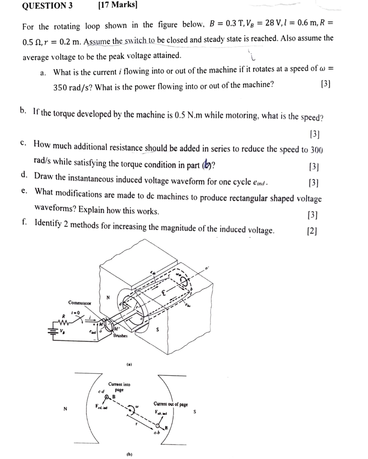 Solved Help with a detailed solution to this 17-mark single | Chegg.com