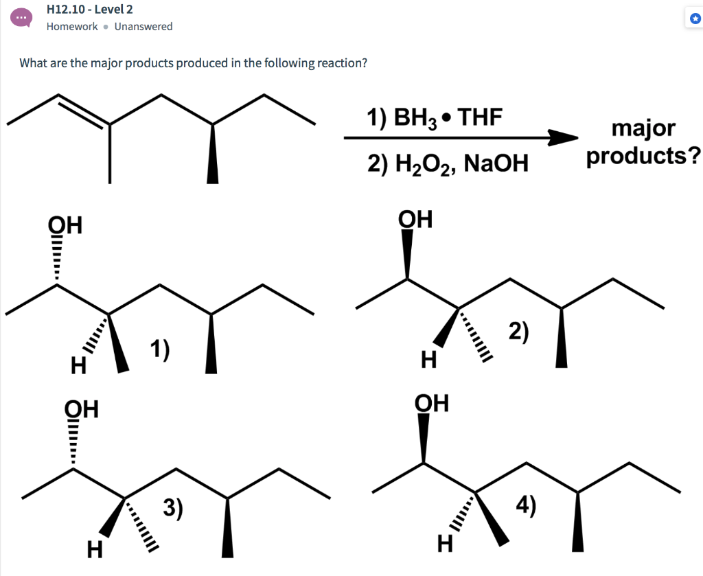Solved H12.10 Level 2 Homework Unanswered What are the major | Chegg.com