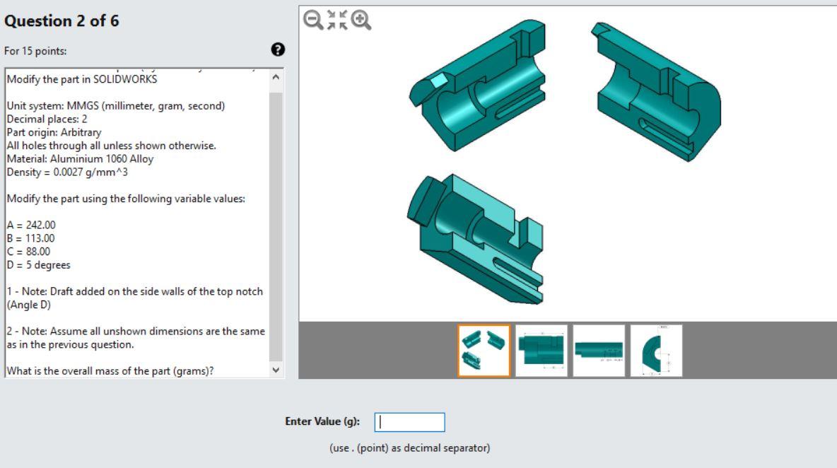 Solved Question 2 of 6 For 15 points: Modify the part in | Chegg.com