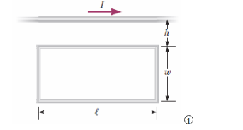 Solved A rectangular conducting loop is placed on a flat | Chegg.com