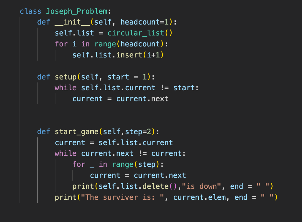 Solved - The Josephus Problem is a famous mathematical | Chegg.com