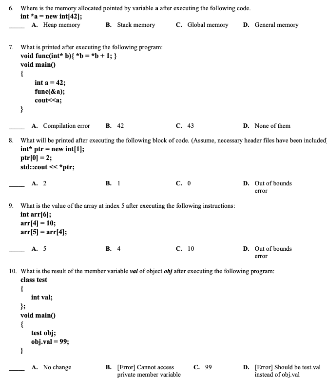 Solved 1 What Is The Value Of The Variable Var After