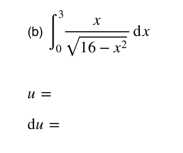 Solved 7. (8 points) Use substitution (change of variables) | Chegg.com
