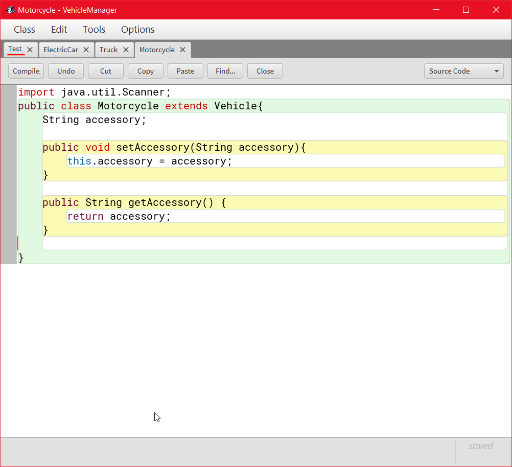 Solved Project 4: Vehicle Manager Objectives: Write classes | Chegg.com