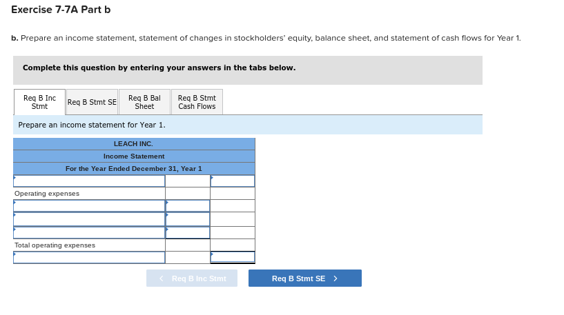 Solved Required information Exercise 7-7A Effect of | Chegg.com