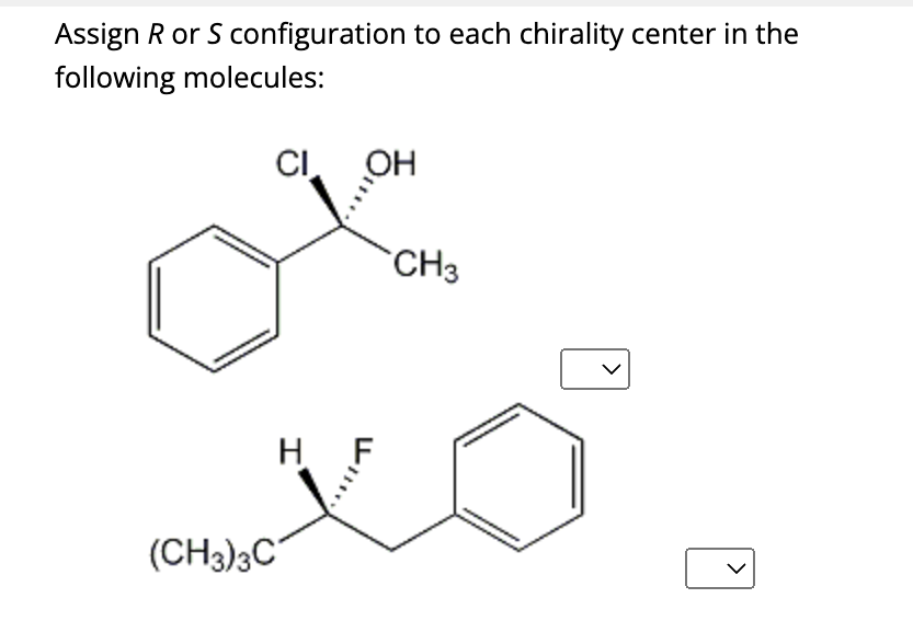 Solved Assign R or S configuration to each chirality center | Chegg.com